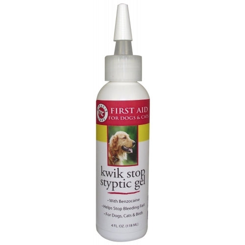 Kwik Stop Styptic Gel 4oz (118ml) – WA Dog Grooming Supplies