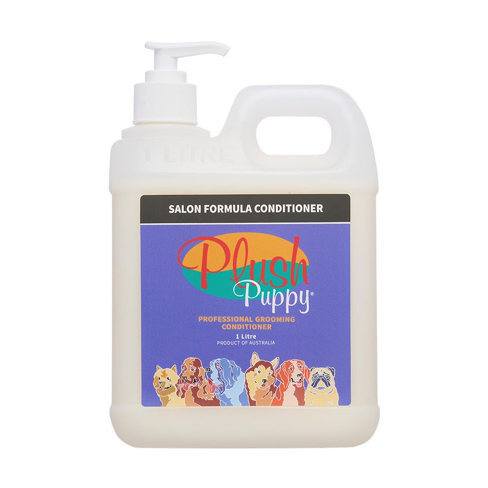 Plush Puppy Salon Formula Conditioner – WA Dog Grooming Supplies